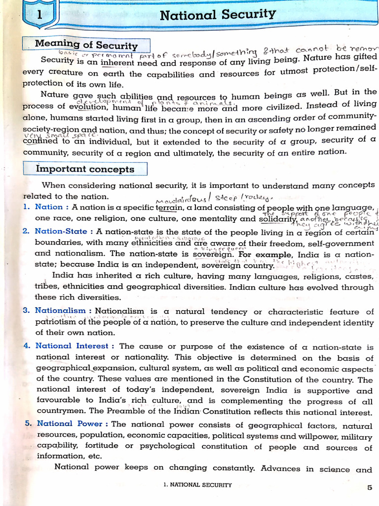 Defence Studies Notes | PDF