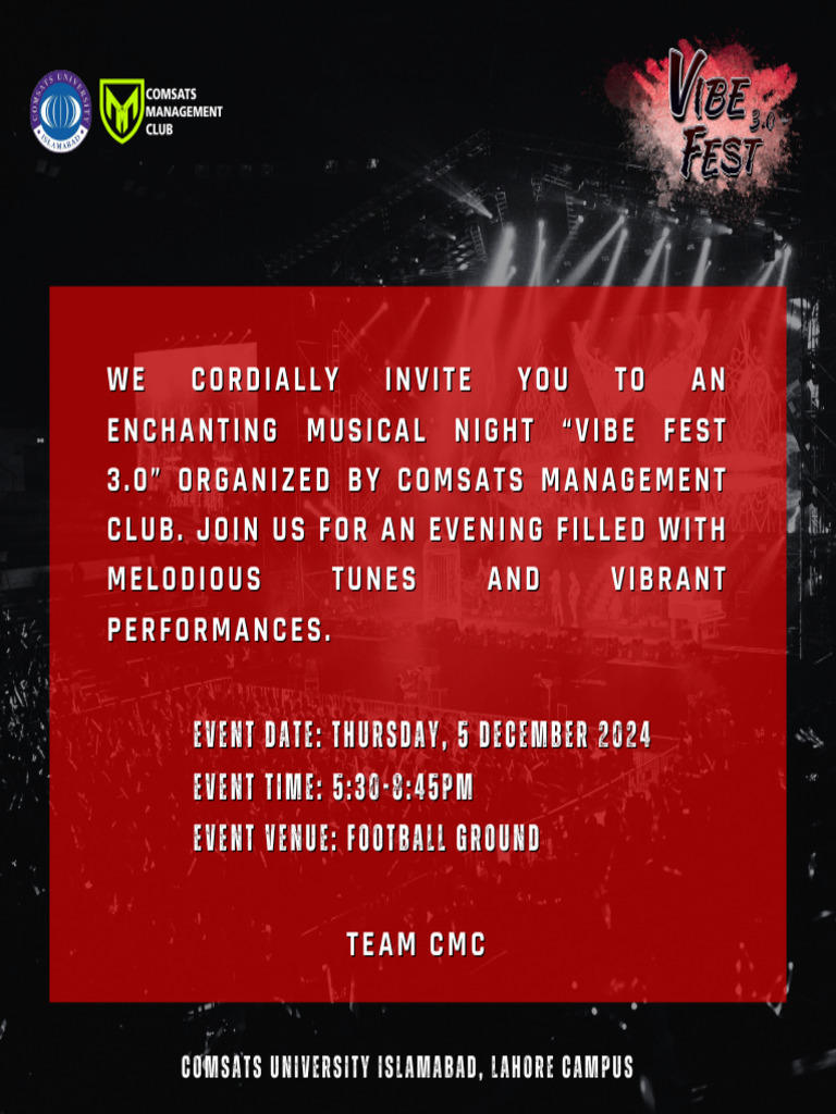 Vibe Fest Invite | PDF