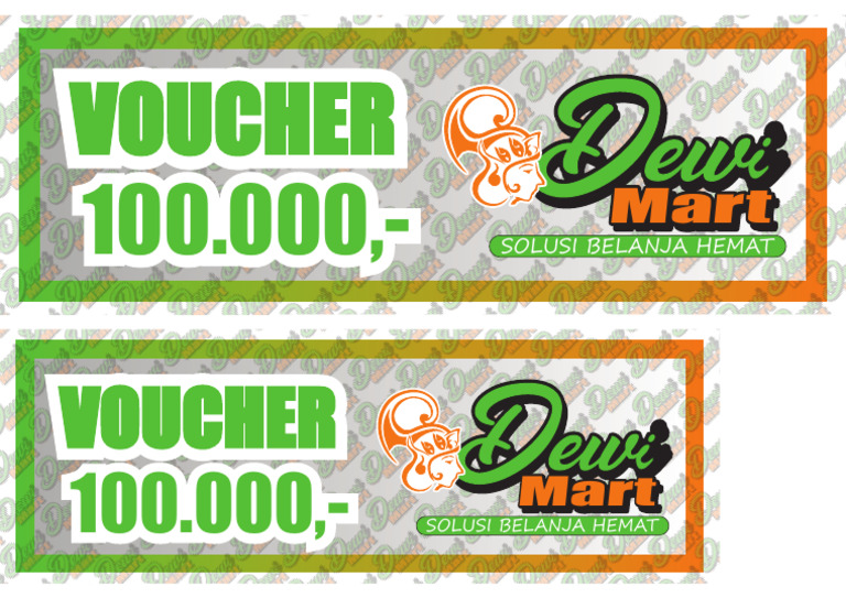 Backup of Vocer Belanja 100.000 | PDF