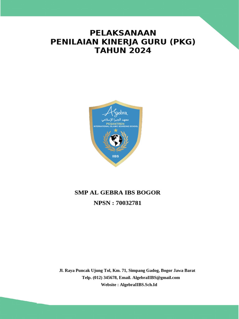 Laporan PKG 2024 | PDF