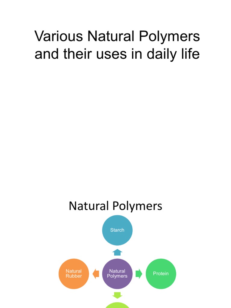 Various Natural Polymers | PDF