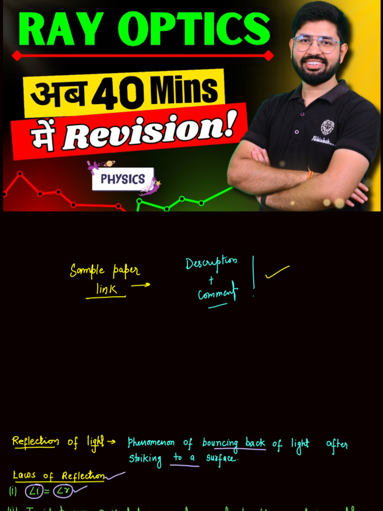 Short Notes Ray Optics | PDF