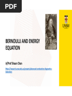 Bernoulli Equation Sample Problems | PDF