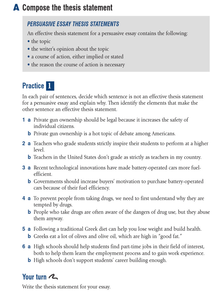 Persuaive Writing Steps | PDF | Essays | Persuasion