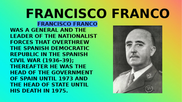 Francisco Franco | PDF