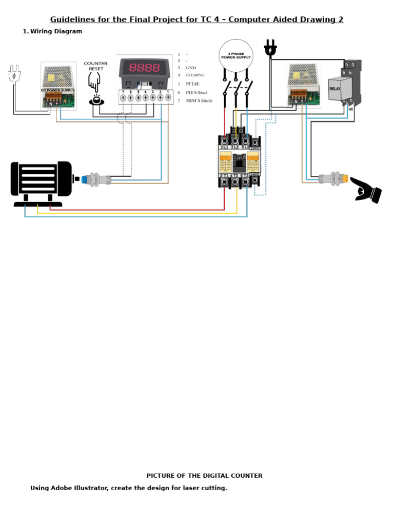 Final Project Guidelines: CAD 2 | PDF | Manufactured Goods | Electrical ...
