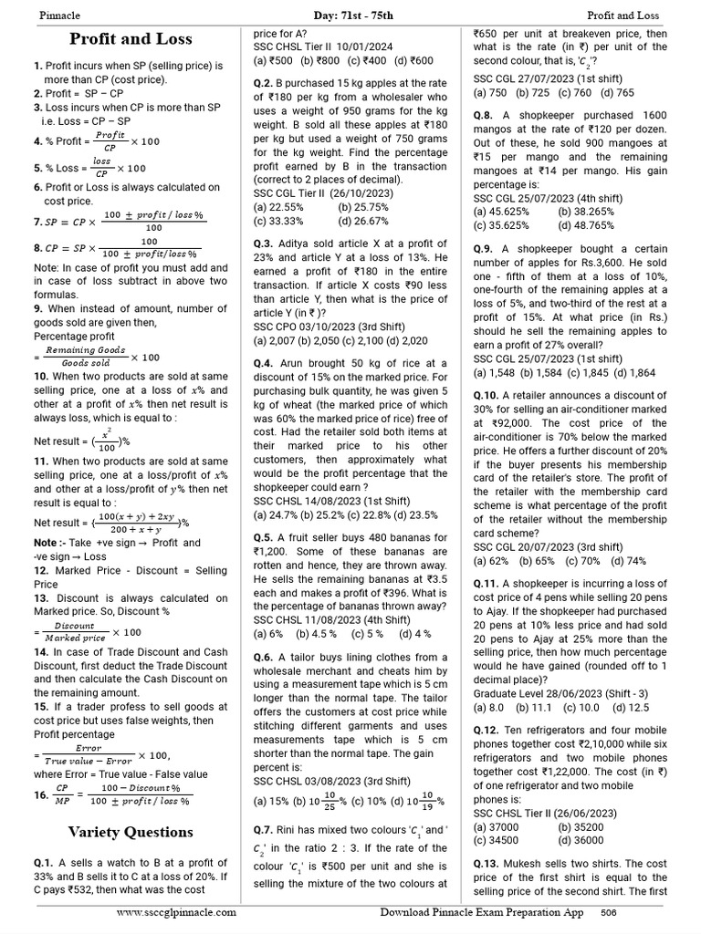 18 Profit and Loss - 373 | PDF | Taxes | Economies