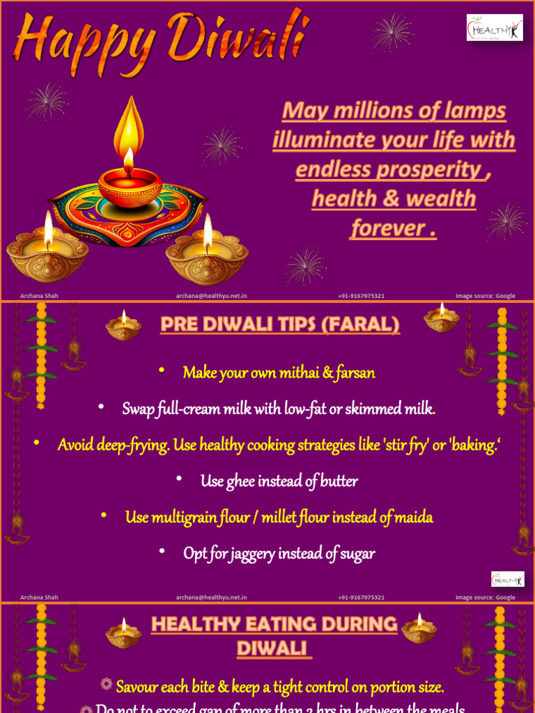 Diwali Health Tips 2o24 | PDF