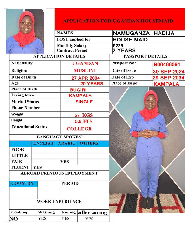 Namuganza Hadija | PDF