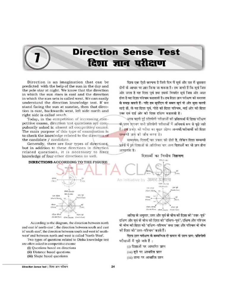 Direction Sense Test Compressed 5fce1b5314bfd | PDF