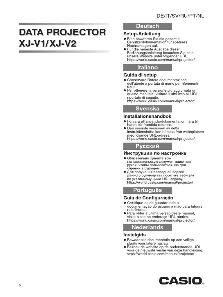 XJ V1 V2 SetupGuide PT | PDF | HDMI | Magnetismo
