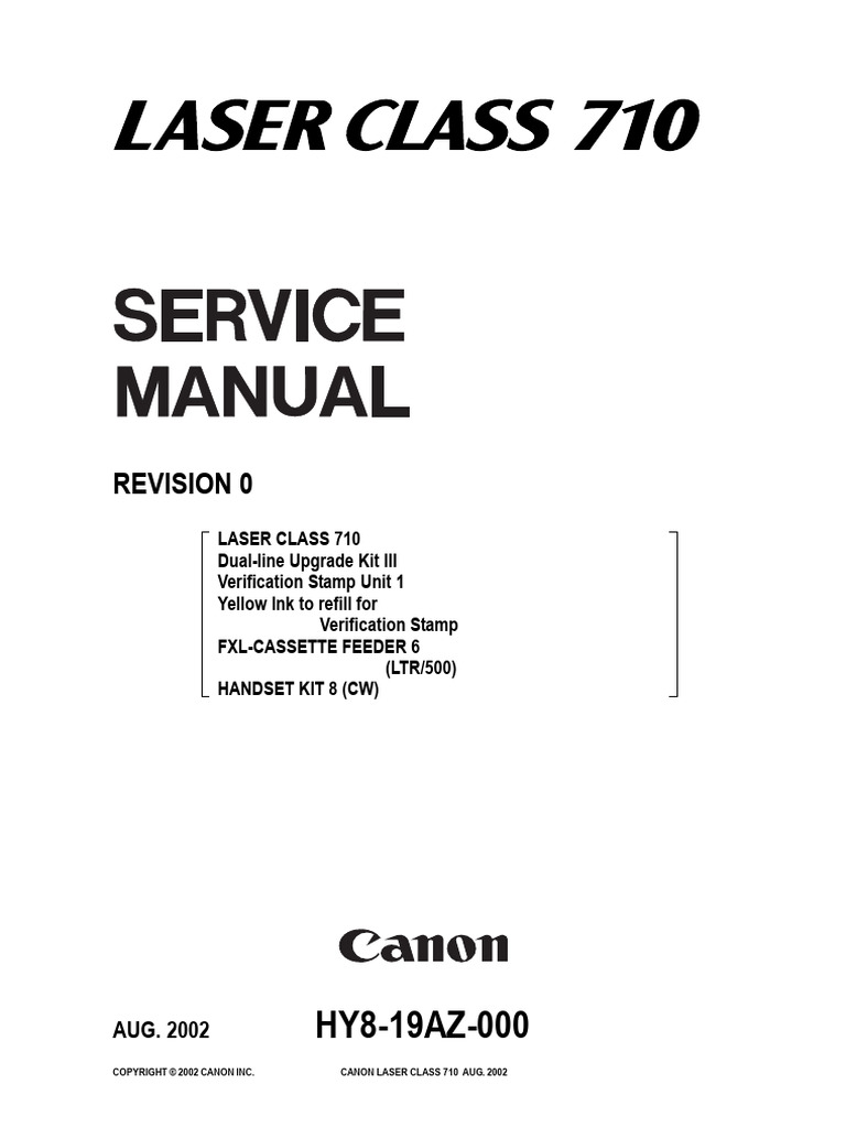 LASER_CLASS_710_SM | PDF | Fax | Printer (Computing)