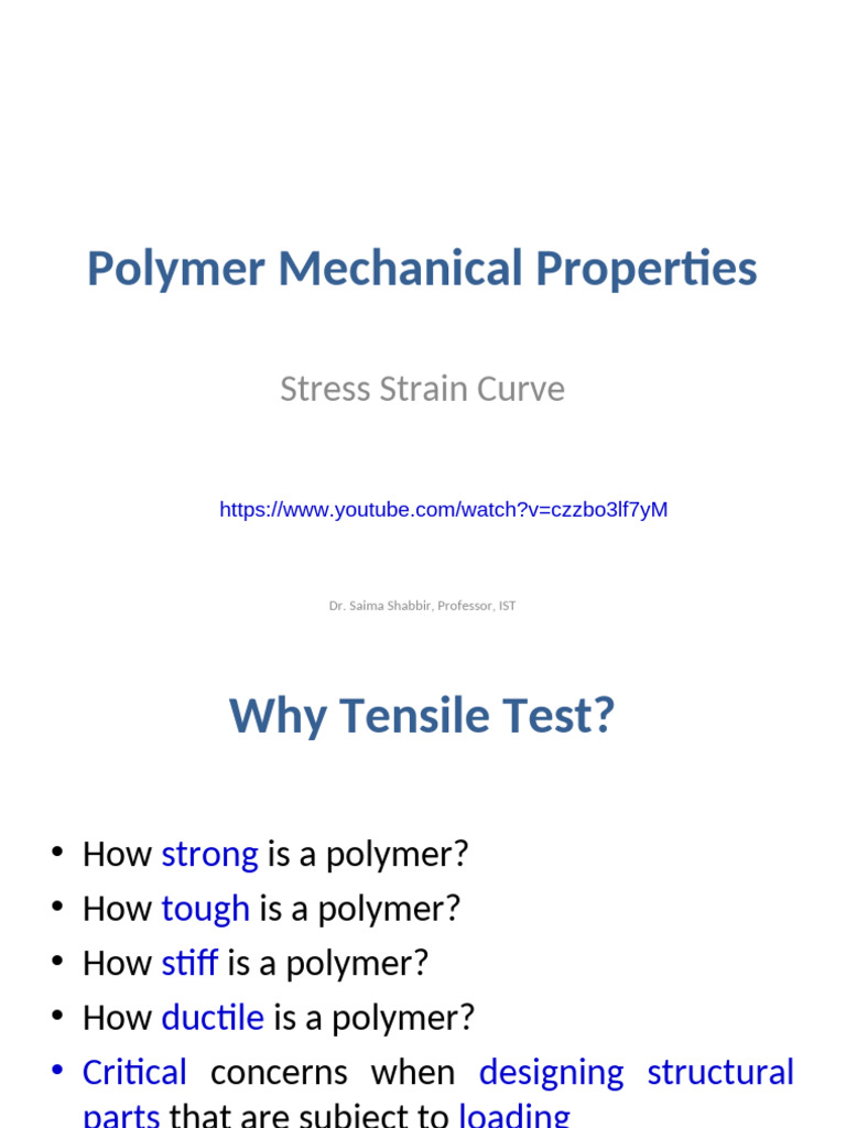 Supplementary Mechanical Properties | PDF | Deformation (Engineering ...