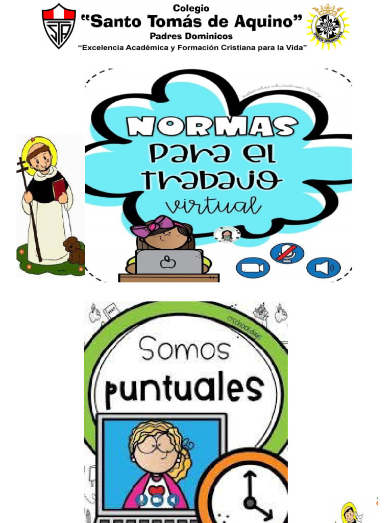 Normas de Clases Virtuales | PDF