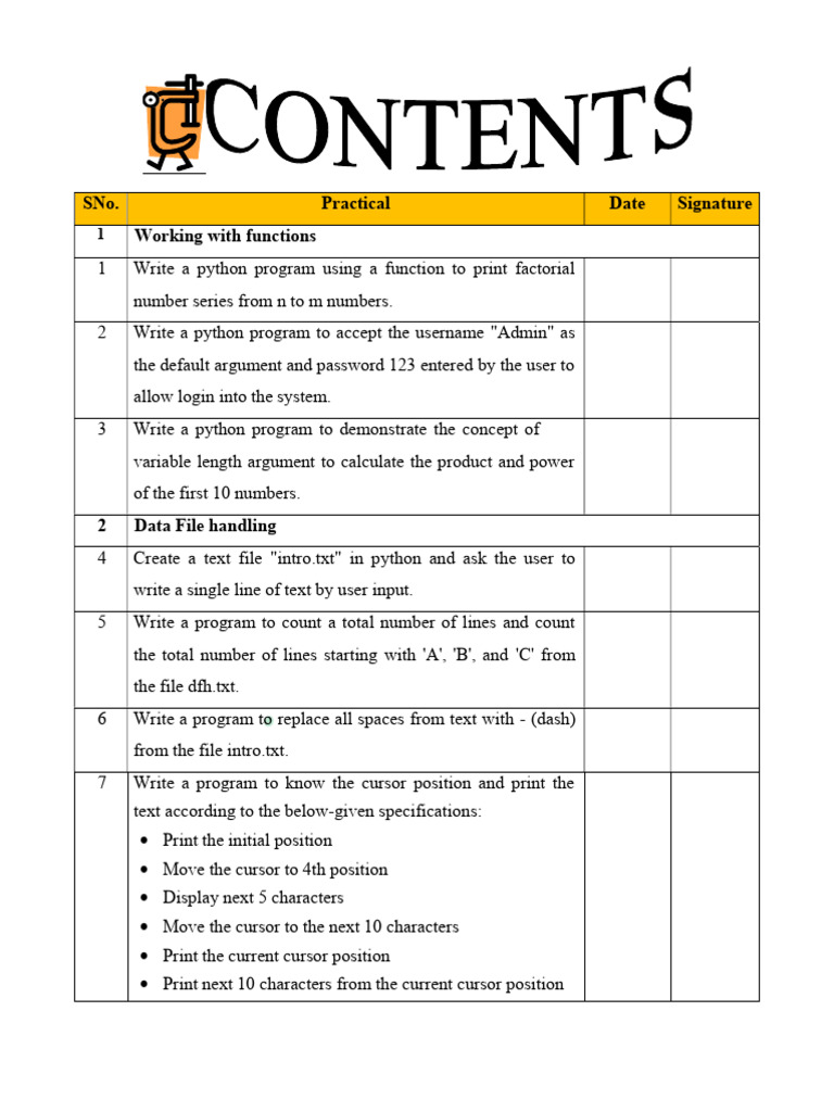 CS Practical File(2024-25) | PDF | Comma Separated Values | Parameter (Computer Programming)