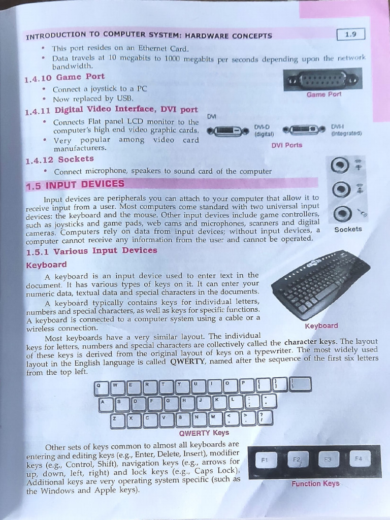 Input & Output Devices | PDF | Microphone | Barcode