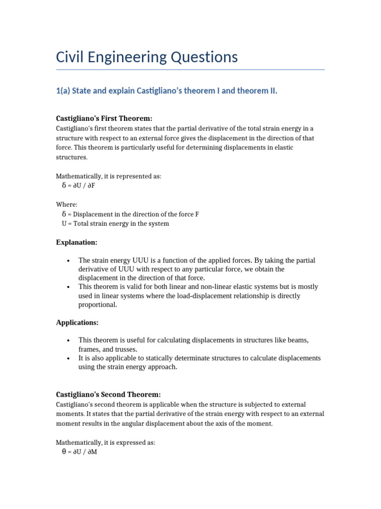 Civil Engineering Answers Pdf Prestressed Concrete Buckling