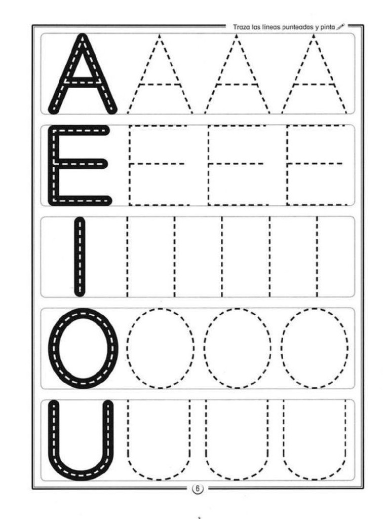 Repasa Las Vocales | PDF