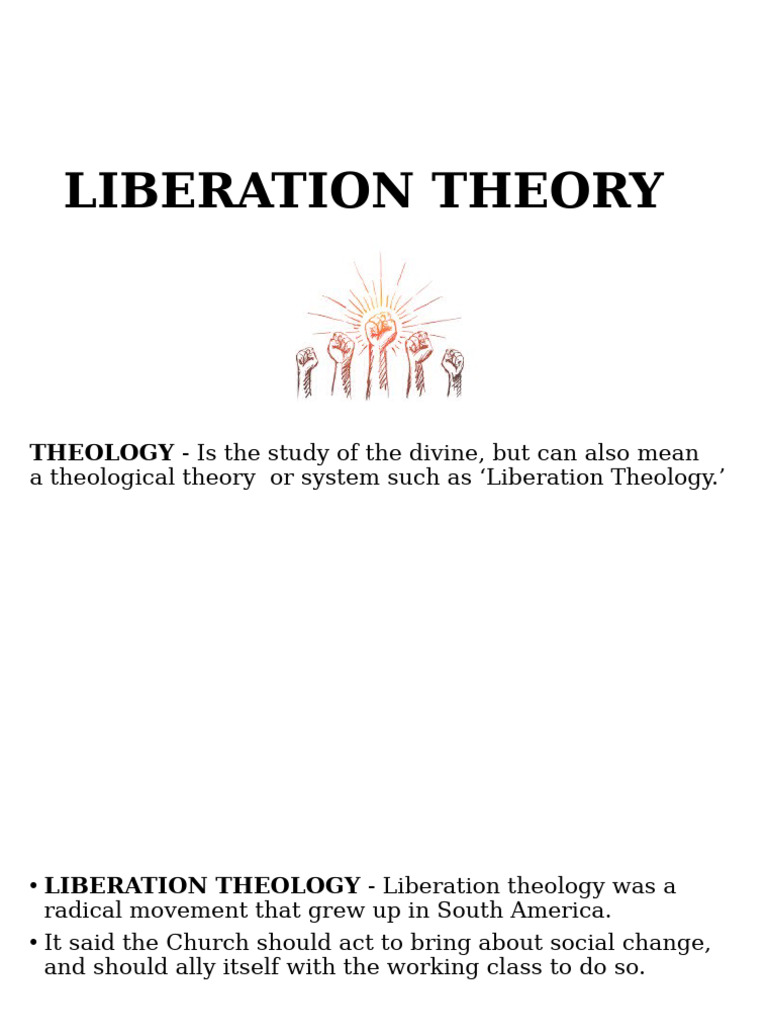 LIBERATION THEORY | PDF | Theology | Latin America