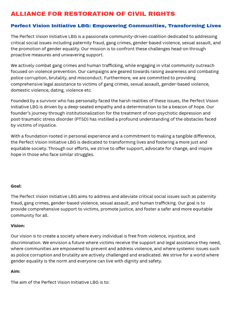 Combat Violence & Support Victims | PDF | Violence | Violence Against Women