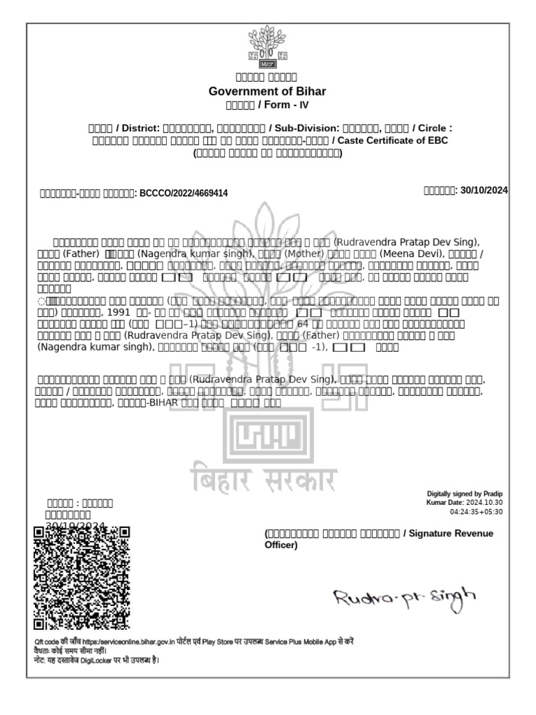 cast Certificate SDO (1) - Copy (1) (1) | PDF
