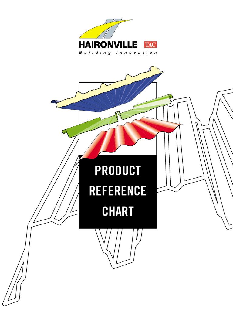 Haironville Product Reference Chart | PDF | Roof | Materials