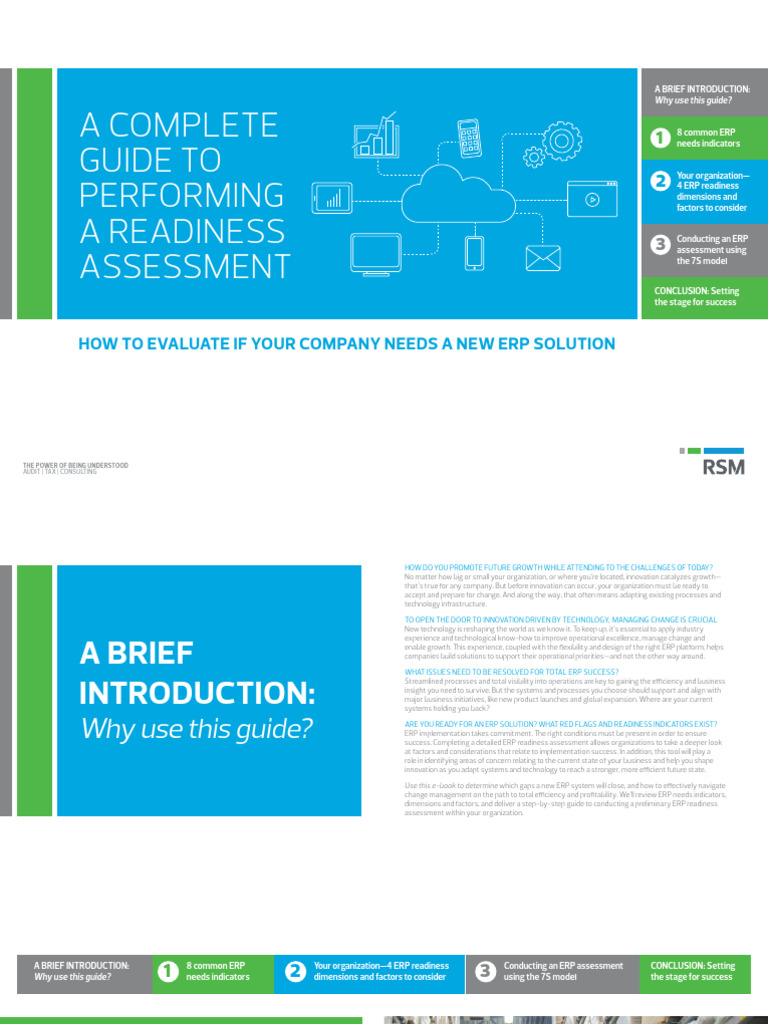 Digital Transformation - Complete Guide To Performing ERP Readiness ...