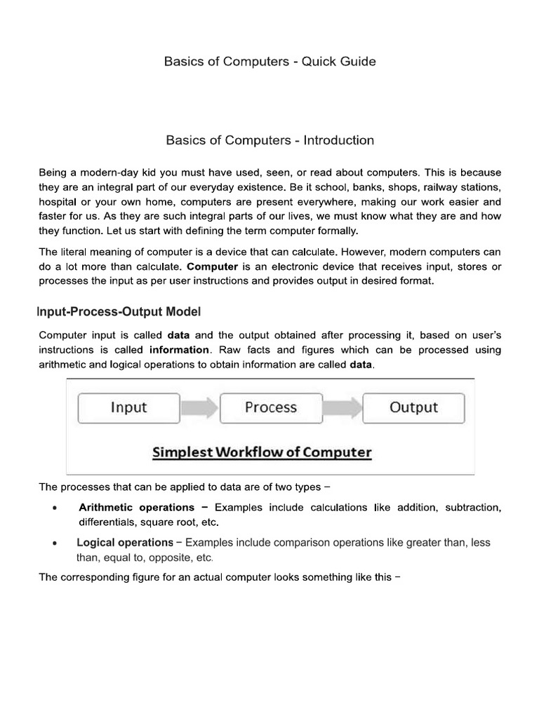 Tin Cso1 Chapter 1 | PDF