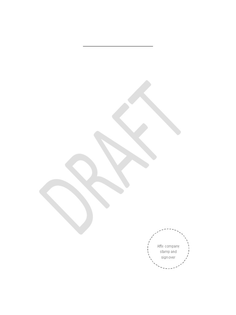 Tender Compliance Statement | PDF