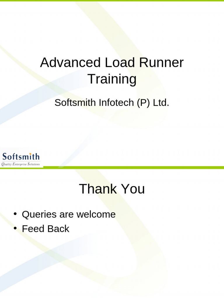 Advanced Load Runner - 1 | PDF