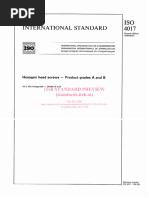 Iso 7046 1 2011 | PDF | Screw | International Organization For Standardization