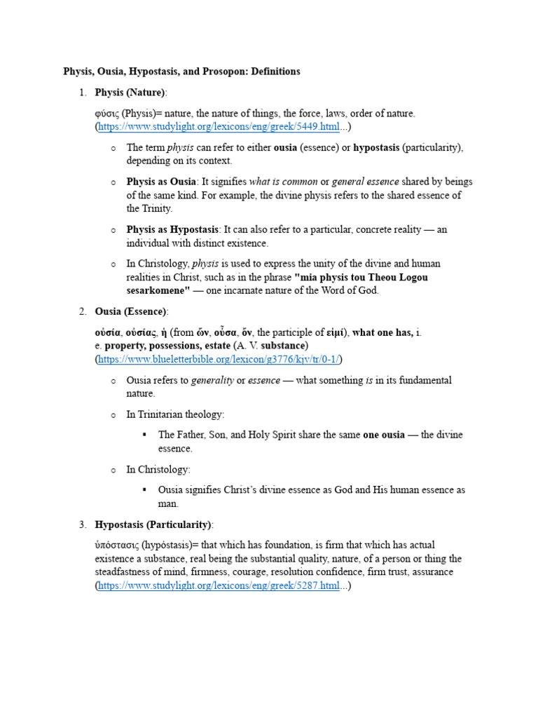 Hypostatic Union vs. Prosopic union (1) | PDF | Christian Belief And ...