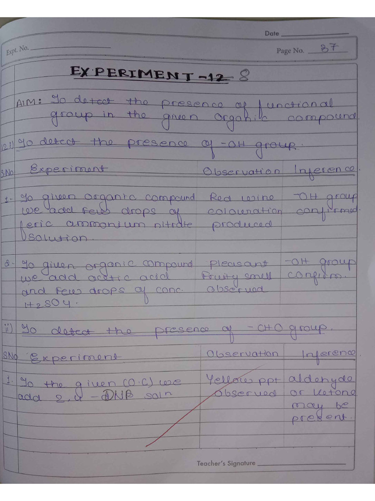 Che Experiment 8, 9, 10 (I), 10 (LL) | PDF