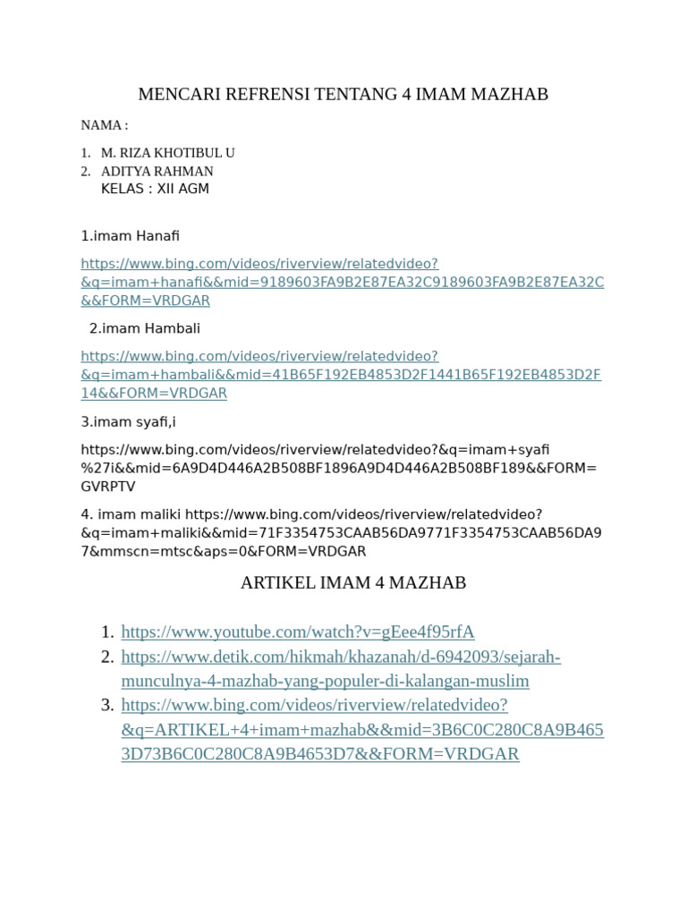 RIZZA DAN ADIT | PDF