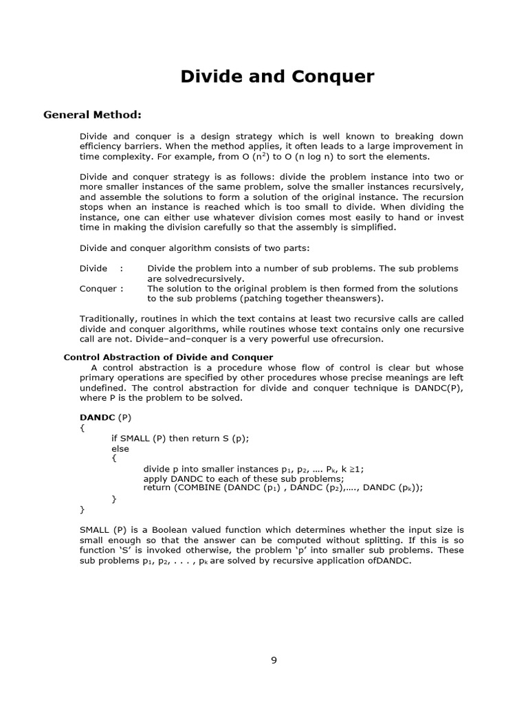 Binary Search Notes Vrushali Awale | PDF | Algorithms | Theoretical ...