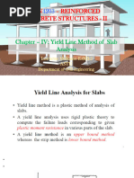 Design and Analysis Examples For Slab by Yield Line Method | PDF | Triangle | Mechanical Engineering