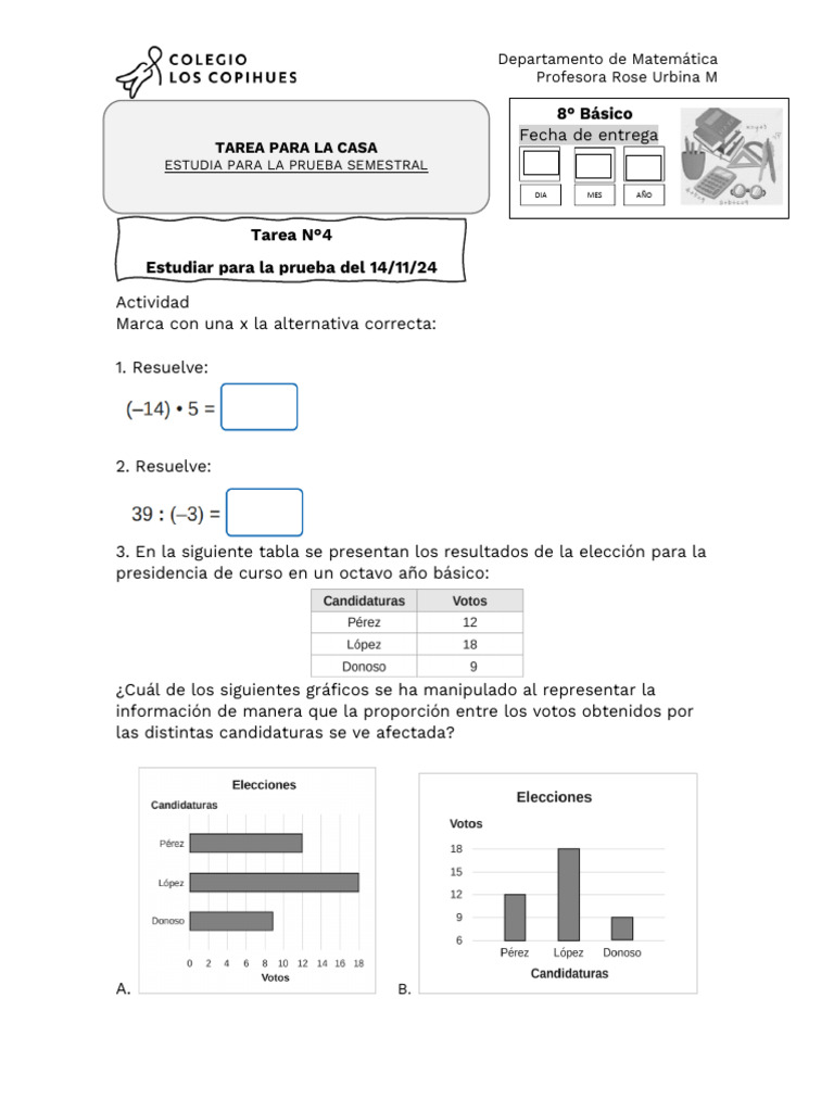 8° Tarea - T4 | PDF | Kilogramo | Ecuaciones