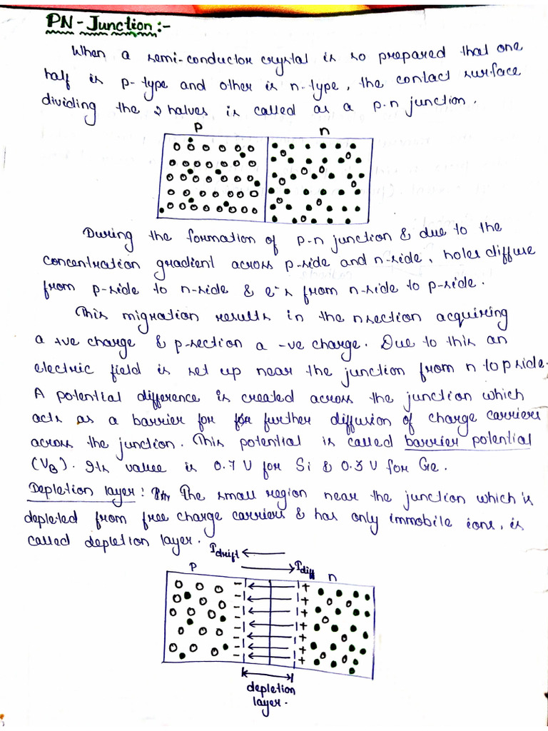 PN Junction Diode | PDF