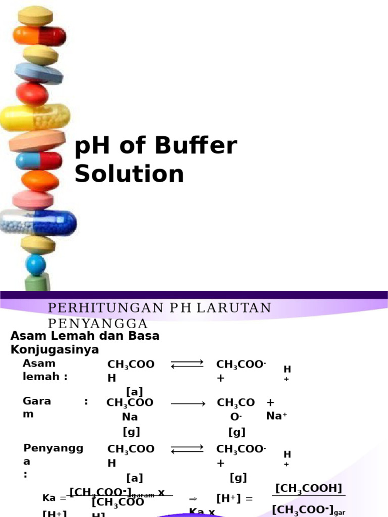 Perhitungan PH Larutan Penyangga | PDF