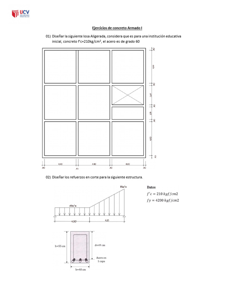 Diseño de Losa y Refuerzos Estructurales | PDF