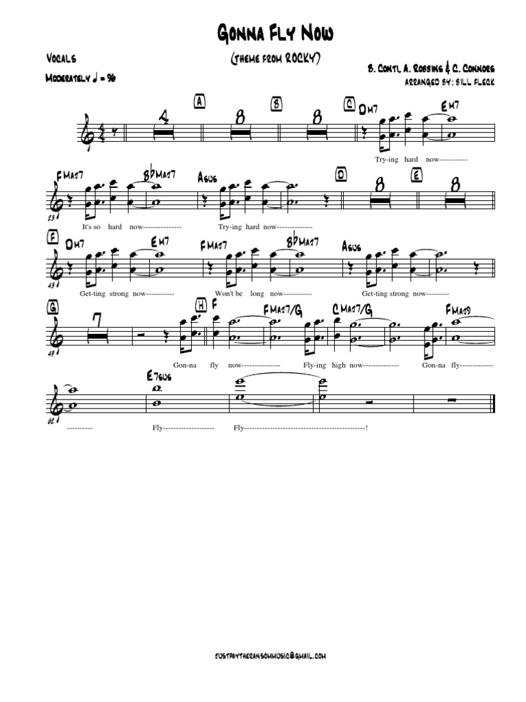 Gonna Fly Now (ROCKY Theme) - Fleck Arr (1)