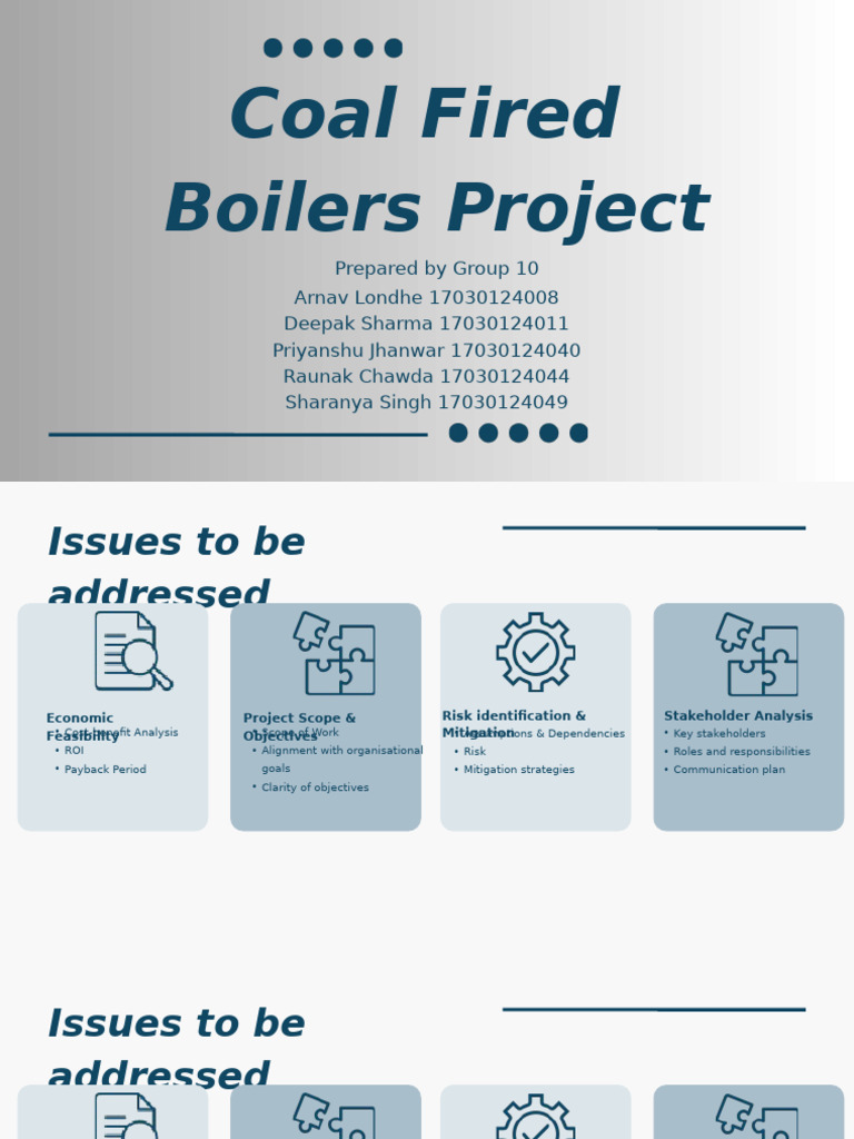 Group 10-Coal Fired Boilers | PDF