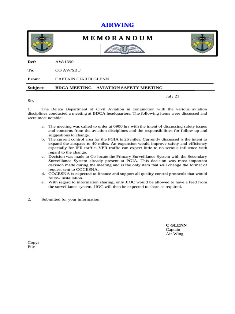 BDCA Meeting | PDF