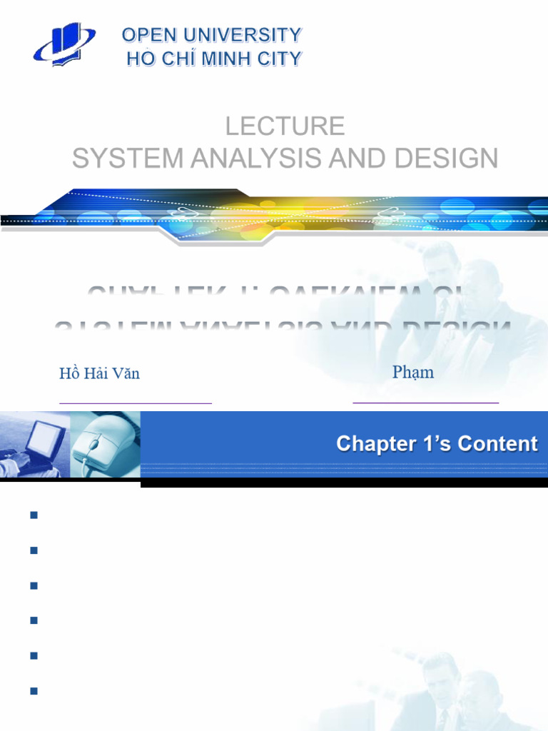 [PTTKHT] TongQuan_Part-1 | PDF | System | Software Development Process