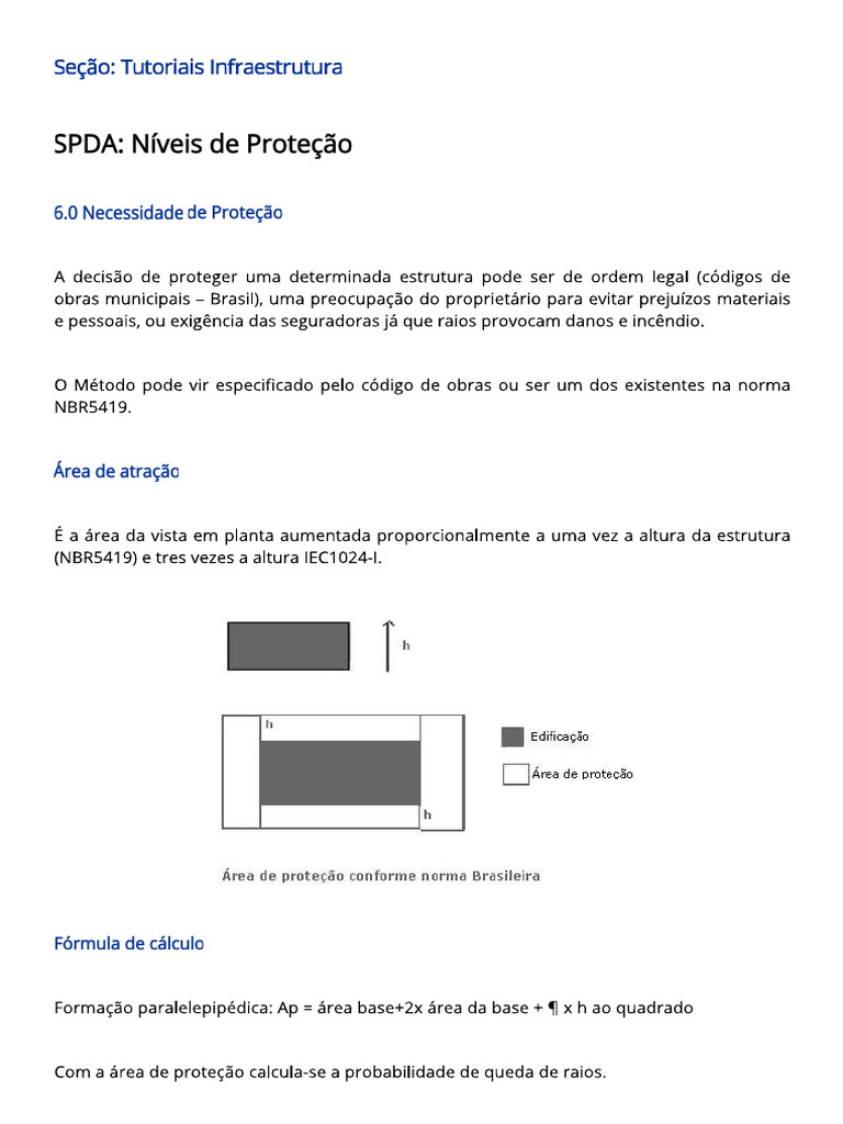 Niveis de SPDA | PDF