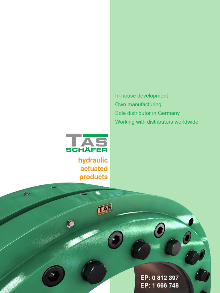TAS-Hydraulic-Actuated-Products | PDF | Manufactured Goods | Mechanical Engineering
