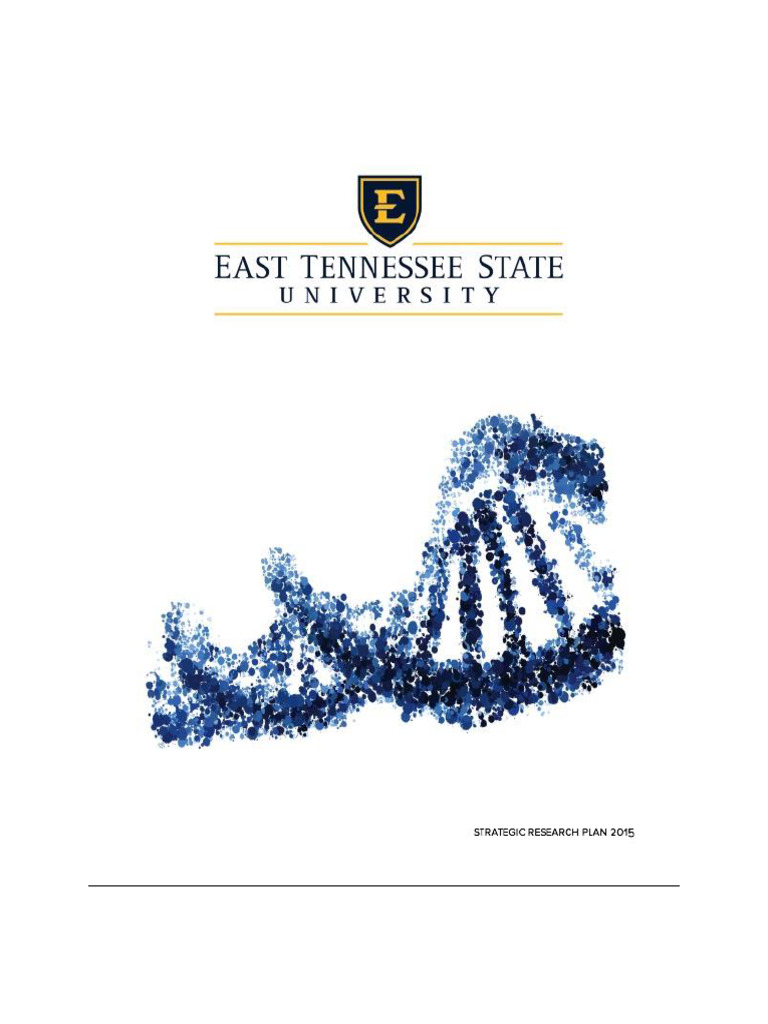 Etsu Strategic Plan For Research | PDF | University | Strategic Planning