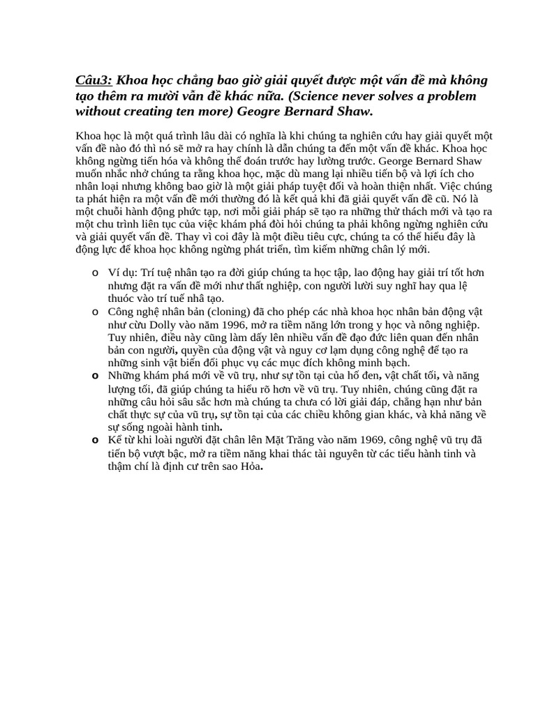 Câu 3 | PDF