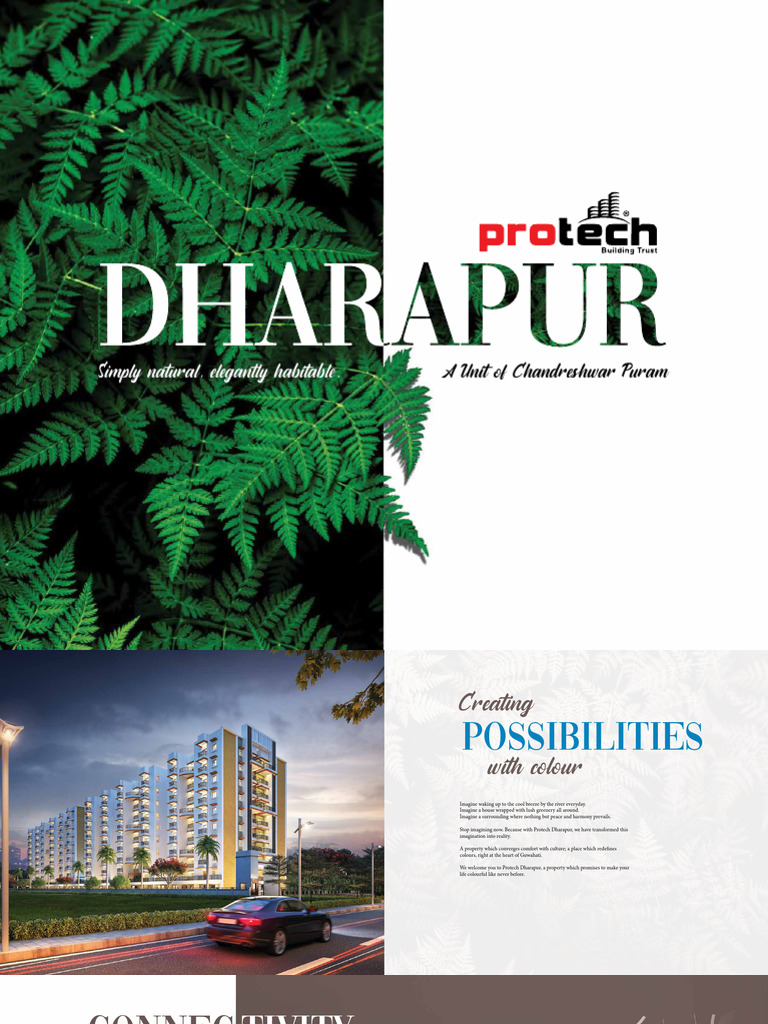Protech Dharapur: Luxury Living in Guwahati | PDF | Door | Tile