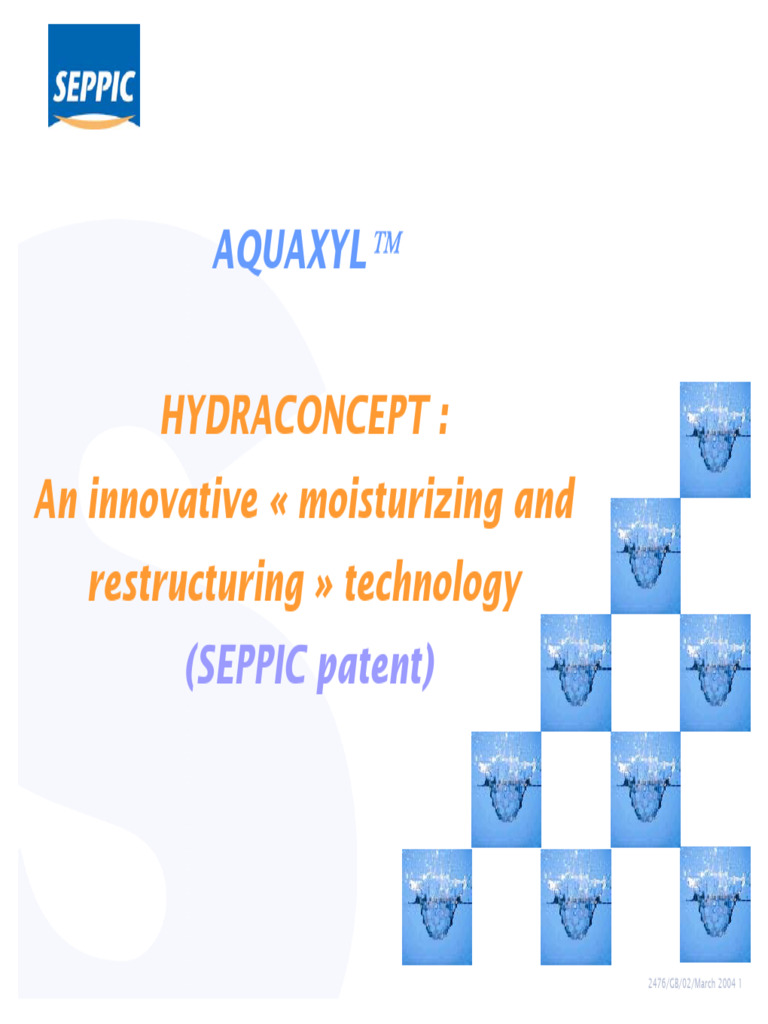 Aquaxyl | PDF | Epidermis | Skin